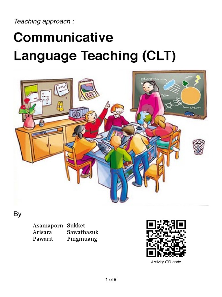 Communicative Language Teaching Clt Pdf Pdf Semiotics Learning