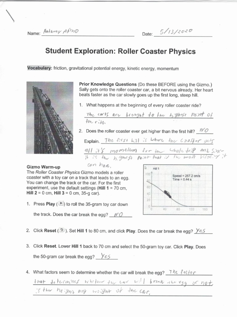 Roller Coaster | PDF