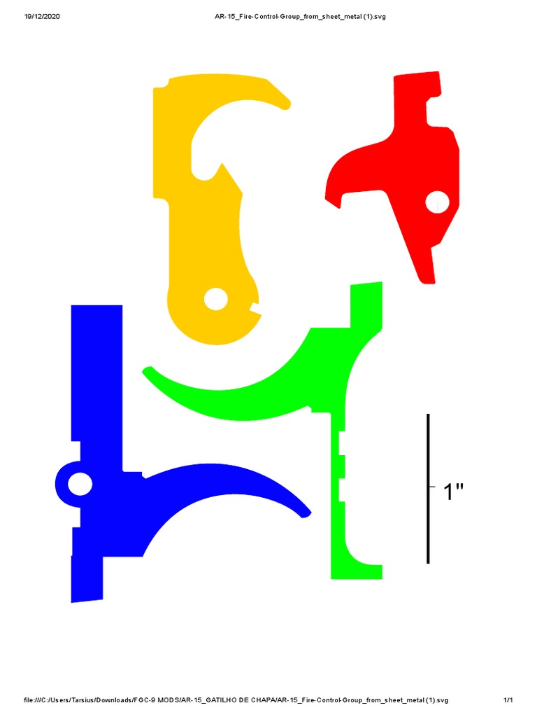 AR-15 Fire-Control-Group From Sheet Metal PDF | PDF