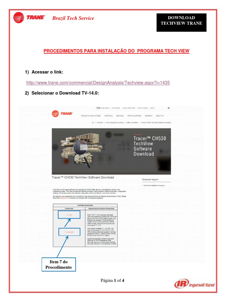 Techview Trane | Download grátis PDF | Windows Vista | Engenharia da ...