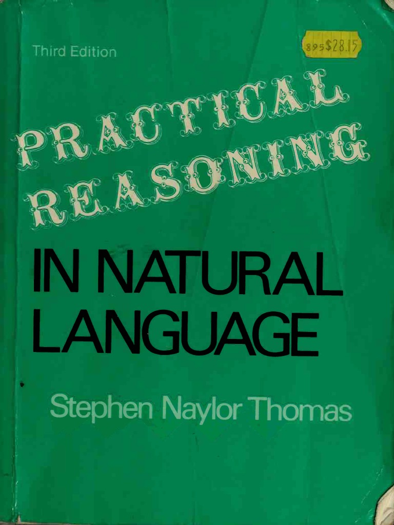 Stephen Naylor Thomas - Practical Reasoning in Natural Language | PDF ...