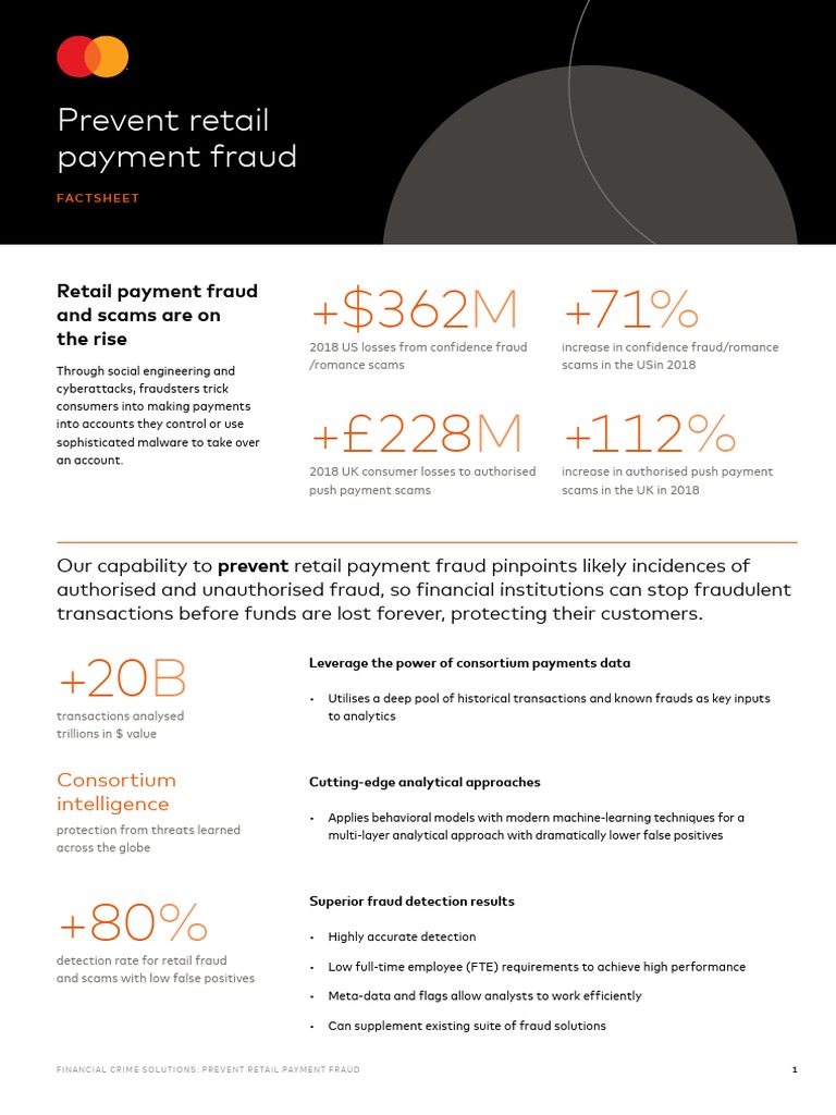 Factsheet Prevent Retail Payment Fraud | PDF | Fraud | Business