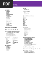 Voices Intermediate Plus Workbook Key | PDF