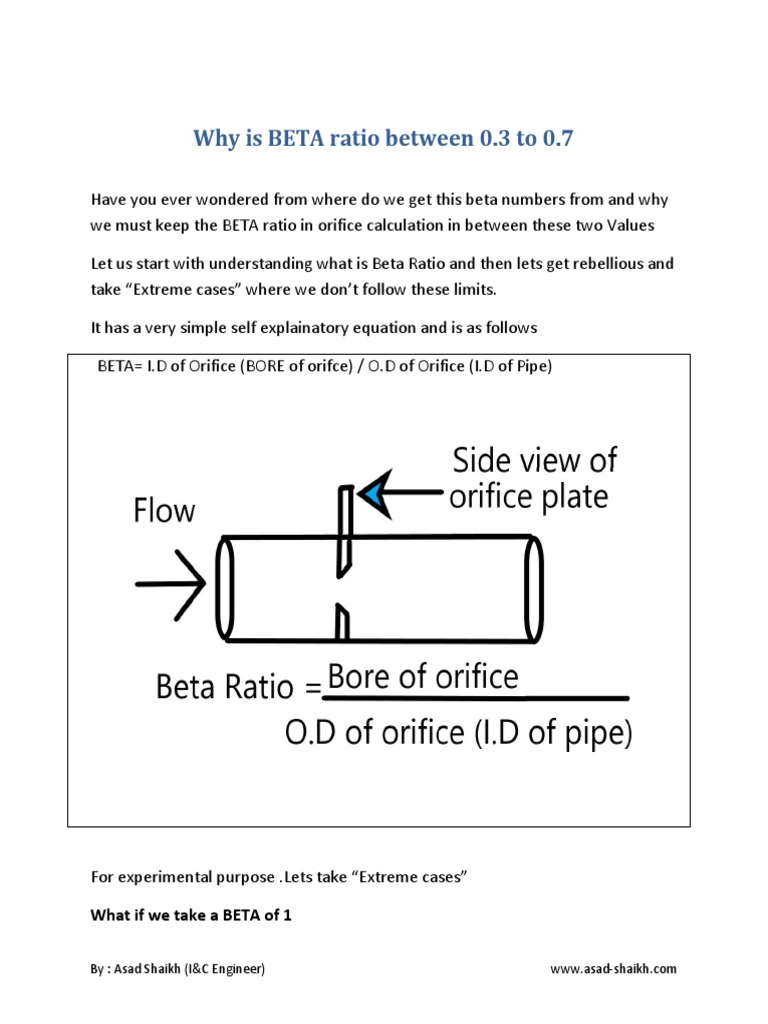 PDF - Why Is Beta Ratio Limit Required | PDF | Liquids | Civil Engineering