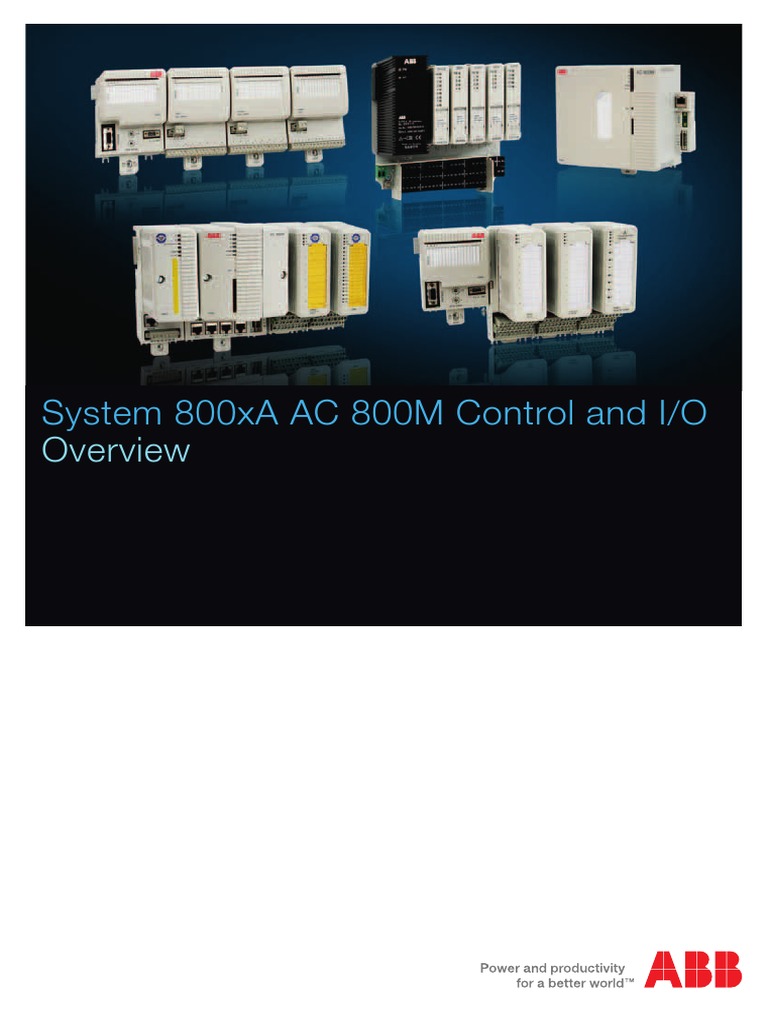 3BSE047351 F en System 800xa 5.1 AC 800M Control and I O Overview PDF ...