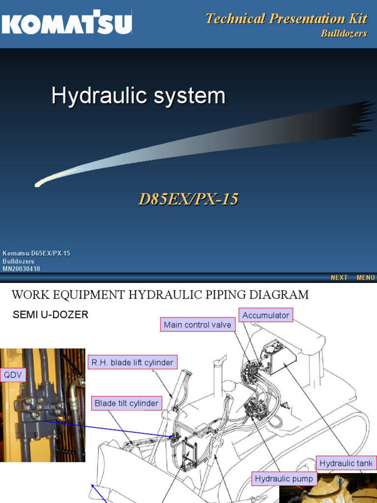 D85EX-15 Hydraulic System | PDF