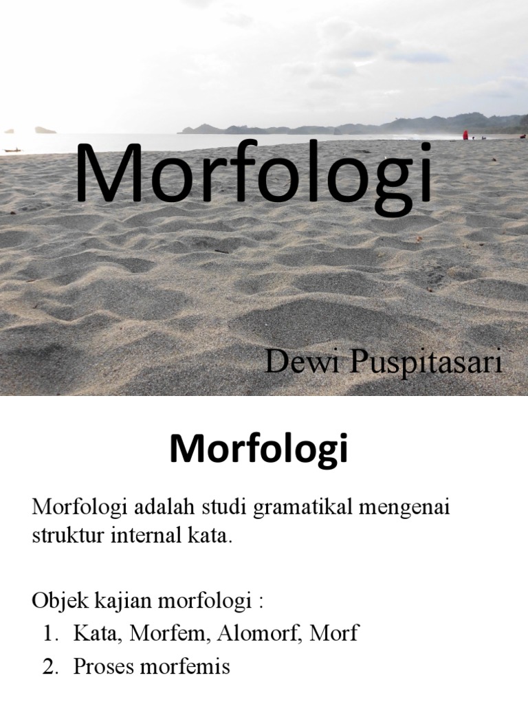 10 - Morfologi | PDF
