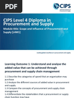 Cips Procurement Cycle Overview by Tim Young Fcips | PDF | Procurement ...