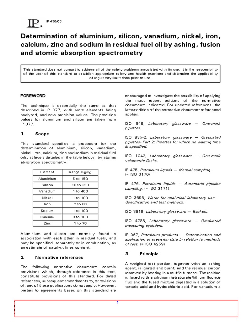 Ip 470 | PDF | Nitric Acid | Iron