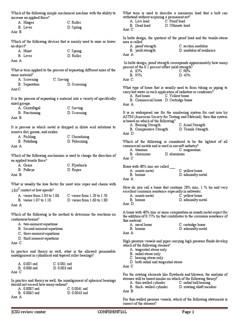 Machine Design 4 | PDF | Cast Iron | Steel