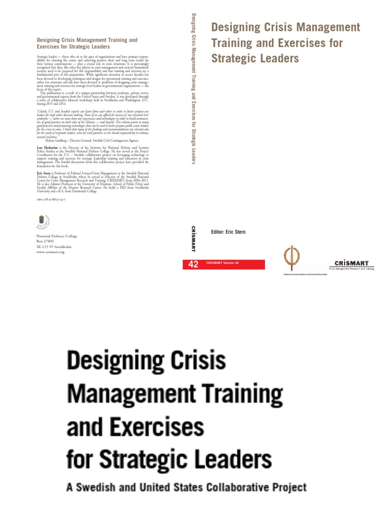 Crisis MGMT | PDF | Crisis Management | Emergency Management