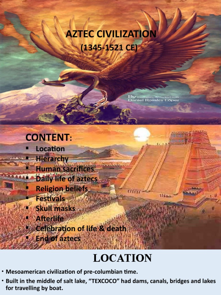 Aztec Civilization | PDF | Culture Of The Americas | Mesoamerica