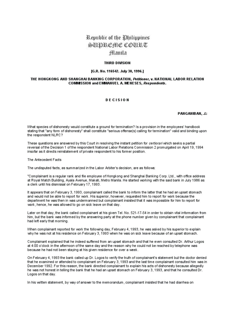 Labor Cases | PDF | Employment | Crime & Violence