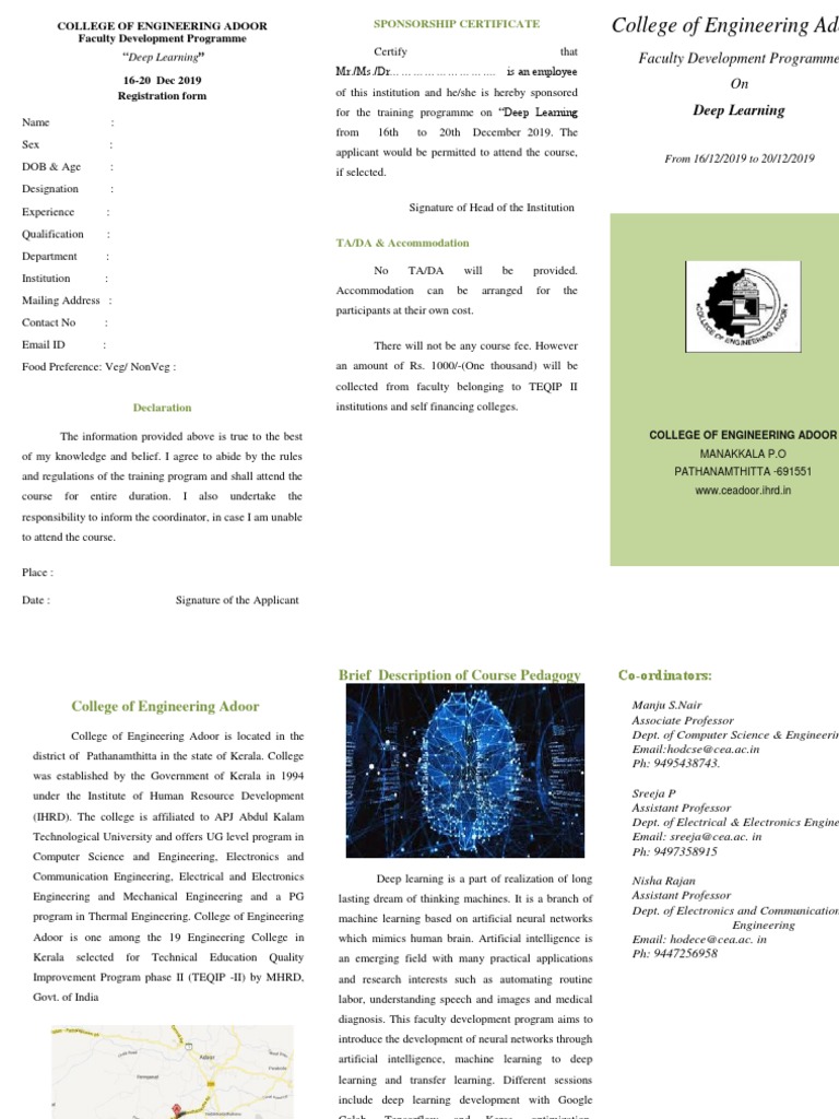 FDP Deep Learning | PDF | Artificial Intelligence | Intelligence (AI ...