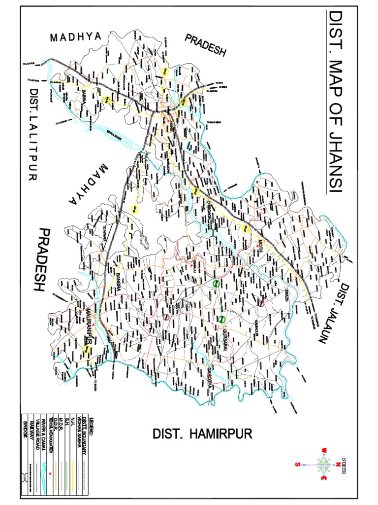 Jhansi Map PDF | PDF