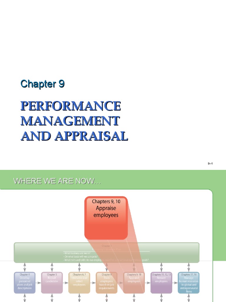 Dessler HRM12e PPT 09 | PDF | Performance Appraisal | Action (Philosophy)