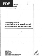 SS638: Code of Practice For Electrical Installations | PDF