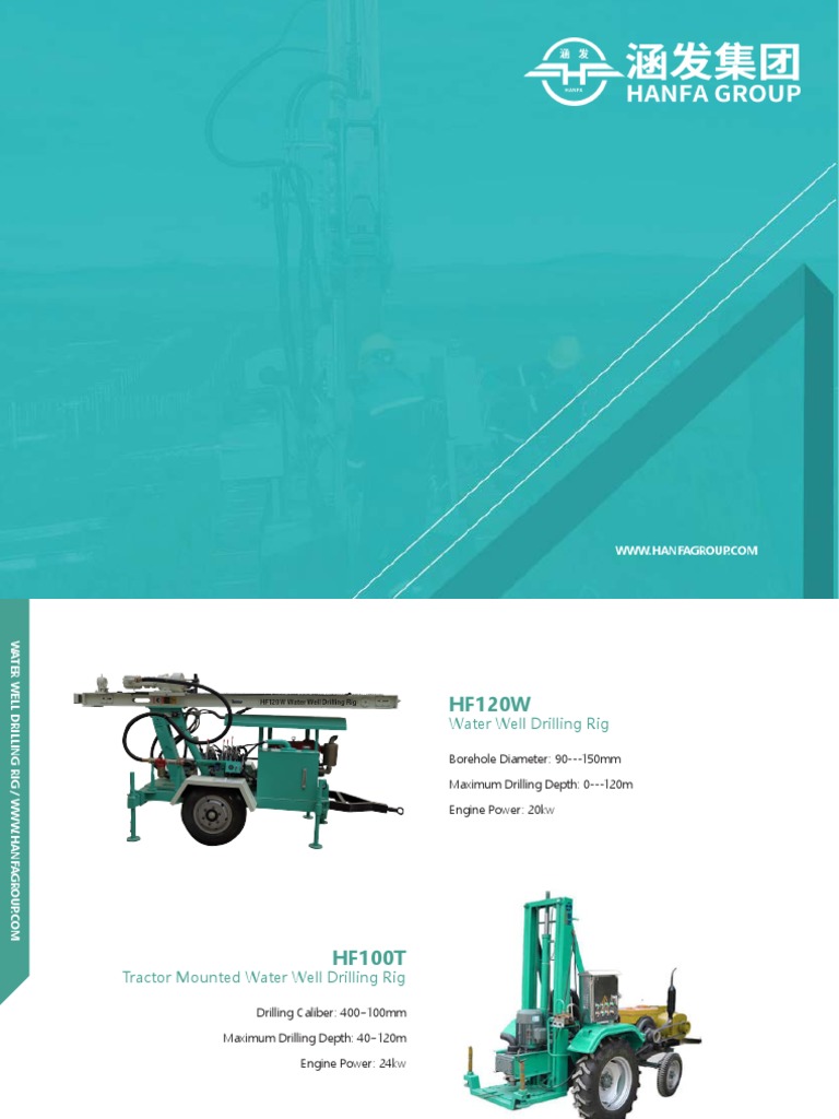 A Part of Drilling Machine Catalog-Hanfa Group PDF | PDF | Drilling Rig ...