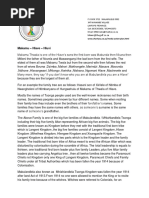 Umlando WamaZulu Ngesizulu | PDF