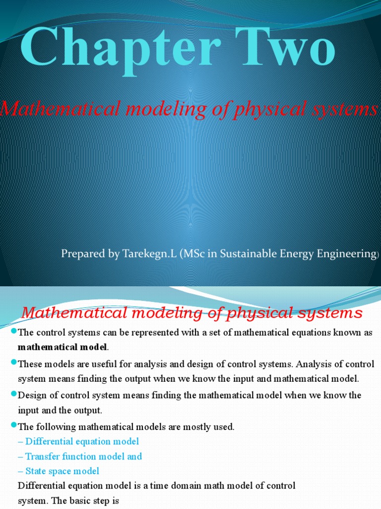 Mathematical Models of Control Systems | PDF | Torque | Force