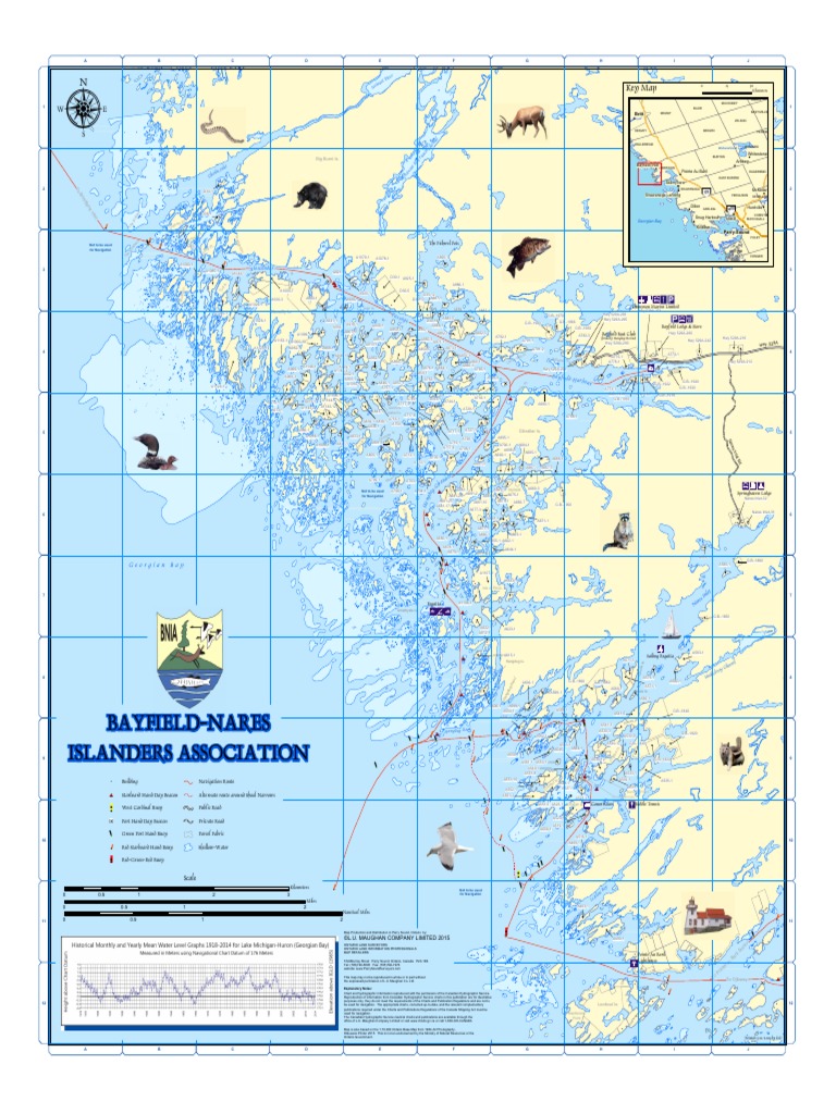 Bayfield-Nares Islanders Association: Key Map | PDF