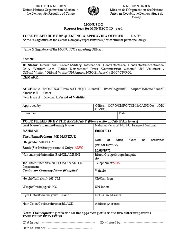 4 Monusco Id Updated 02 Dec 20 | PDF | International Relations ...