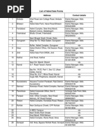 HAFED Retail Store Locations List | PDF | Retailing | Marketing