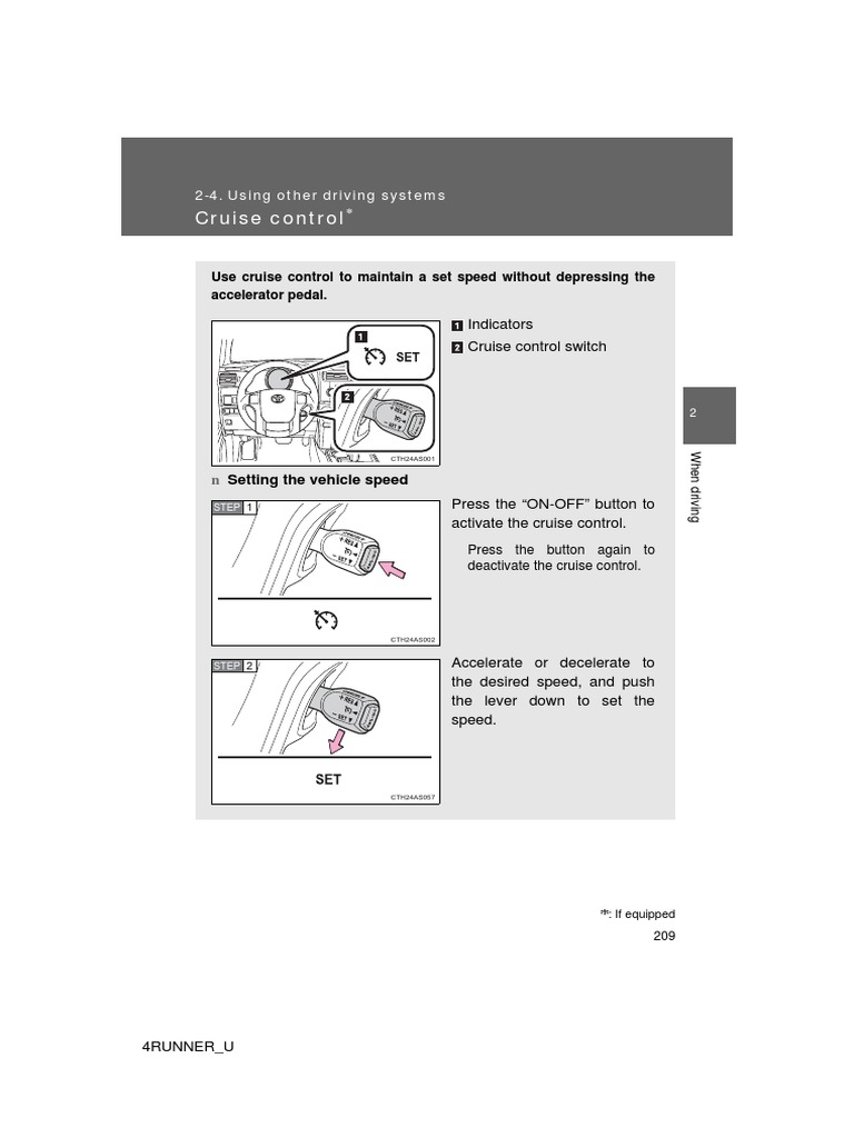 Toyota 4 Runner Manual | PDF | Four Wheel Drive | Camera