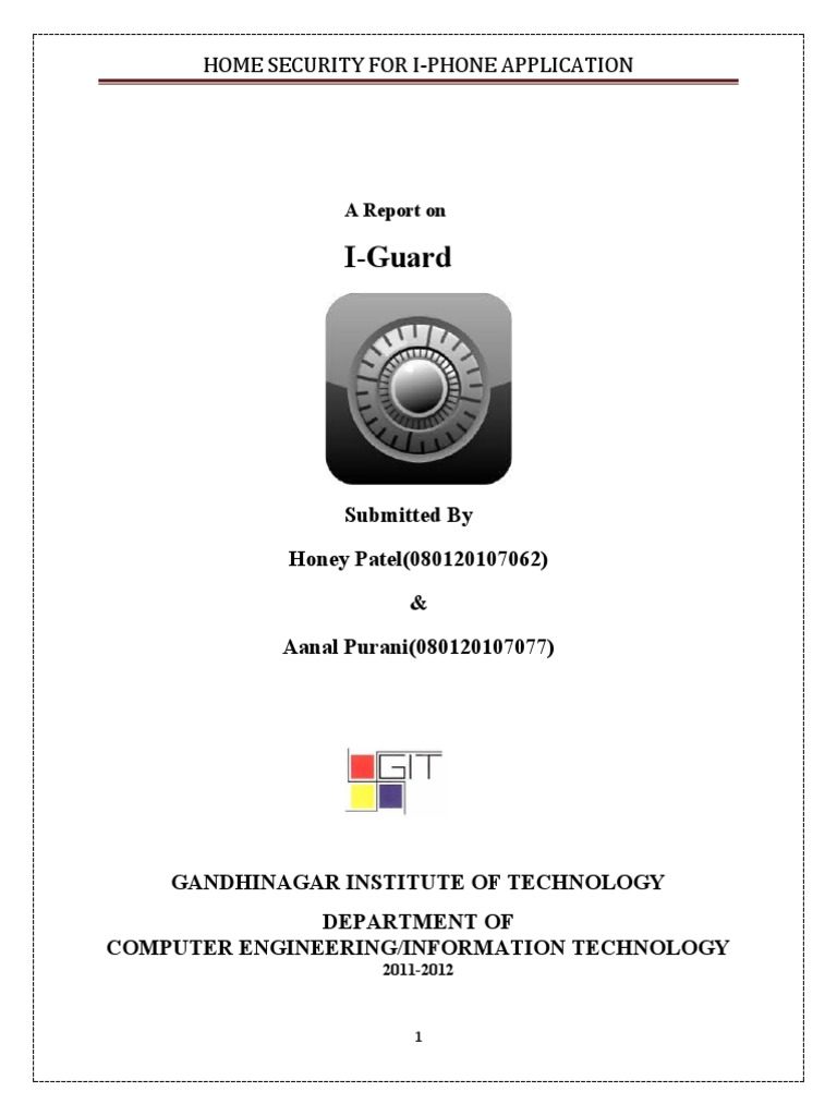 iGuard: iPhone Home Security System | PDF | Microsoft Visual Studio ...