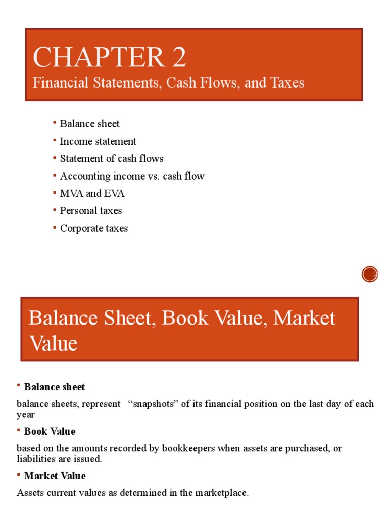 Chapter No. 2A Slides | PDF | Book Value | Balance Sheet