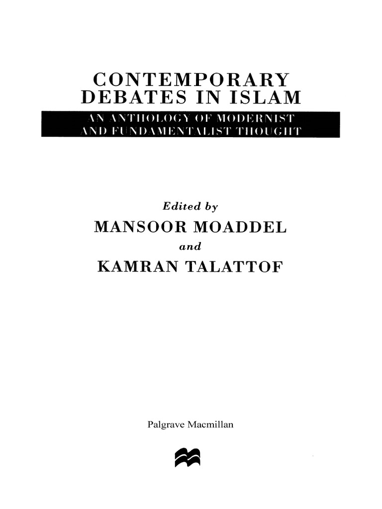 Contemporary Debates in Islam | PDF | Books | Qur'an