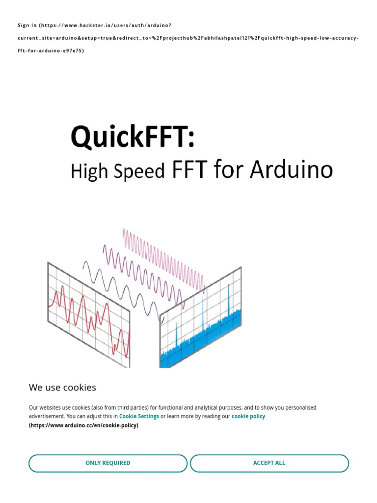 QuickFFT - High Speed (Low Accuracy) FFT For Arduino - Arduino Project Hub | PDF | Integer ...