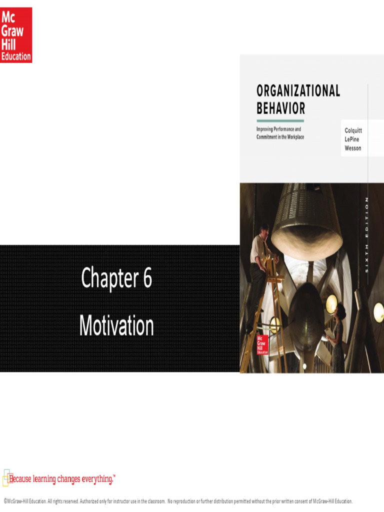 Chapter 6 Chapter 6: Motivation | PDF | Motivation | Motivational