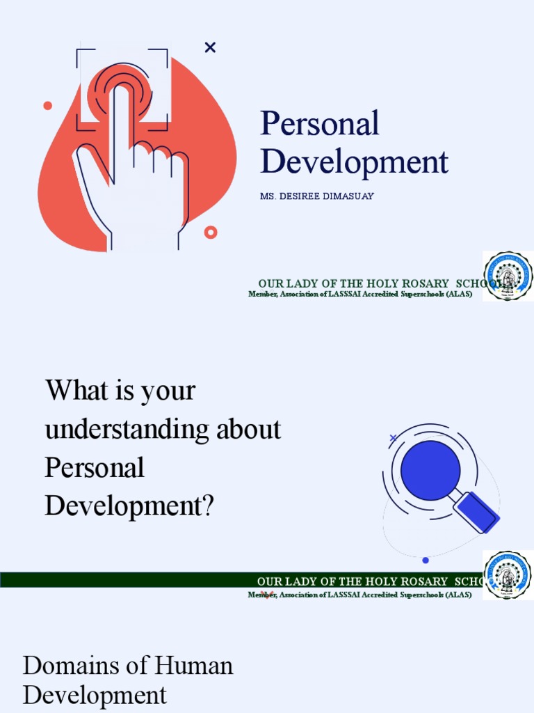 1 - Personal Development | PDF | Self Actualization | Humanistic Psychology