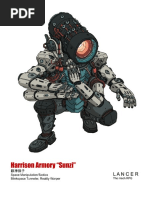 Lancer - Cheat Sheet | PDF | Tanks | Flight