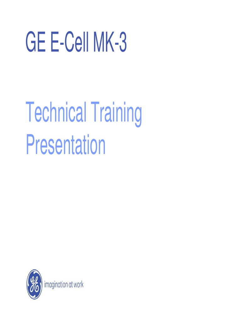 GE E-Cell MK-3 EDI System Overview | PDF | Membrane | Chemistry
