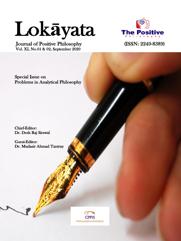Lokayata Vol. XI, No.01 & 02 (September 2020) | PDF | Social Science ...