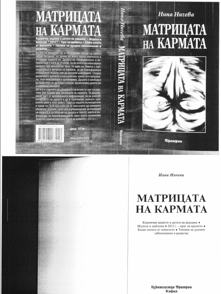 Nina Nicheva - The Karma Matrix | PDF