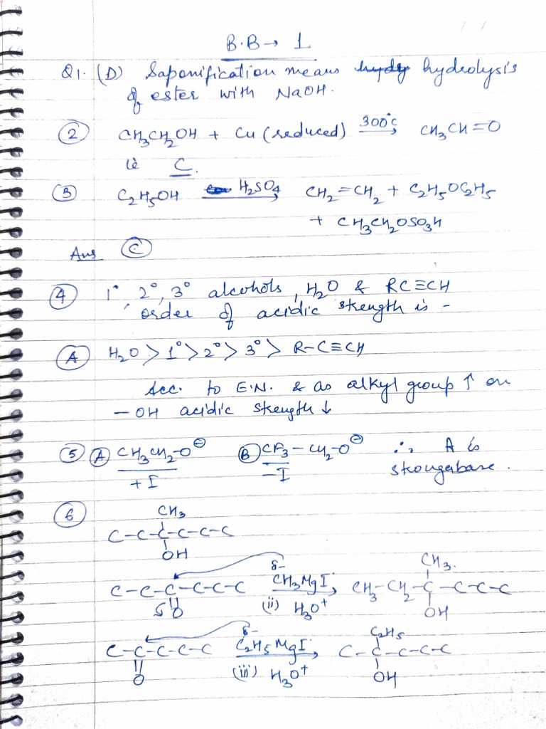 Analysis of a Complex Organic Synthesis Involving Multiple Reaction ...