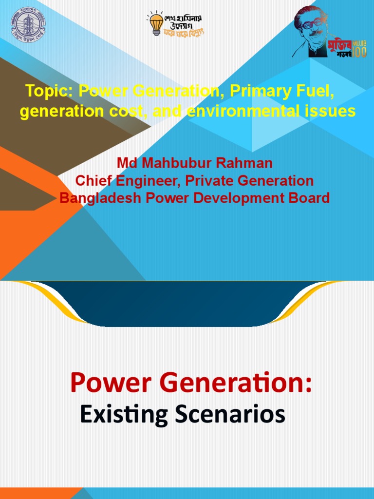 Presentation - For Mahabub Sir | PDF | N Ox | Coal