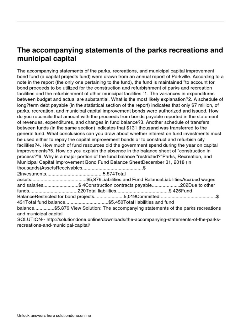 Solutiondone 2-46 | PDF | Bonds (Finance) | Fund Accounting
