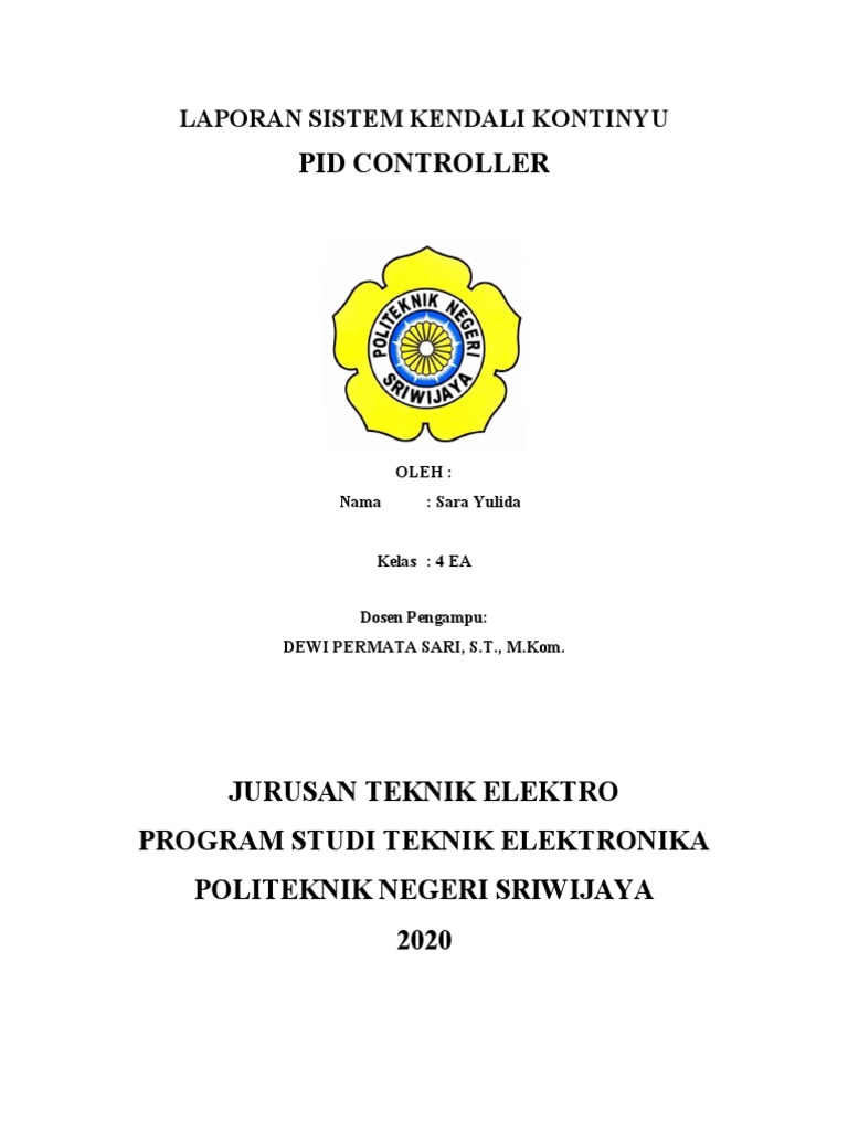 4ea Sara Yulida Pid Controller SKK | PDF