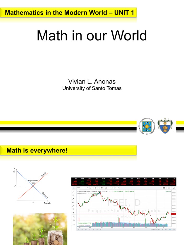 1 Math in Our World PDF | PDF | Teaching Mathematics | Science