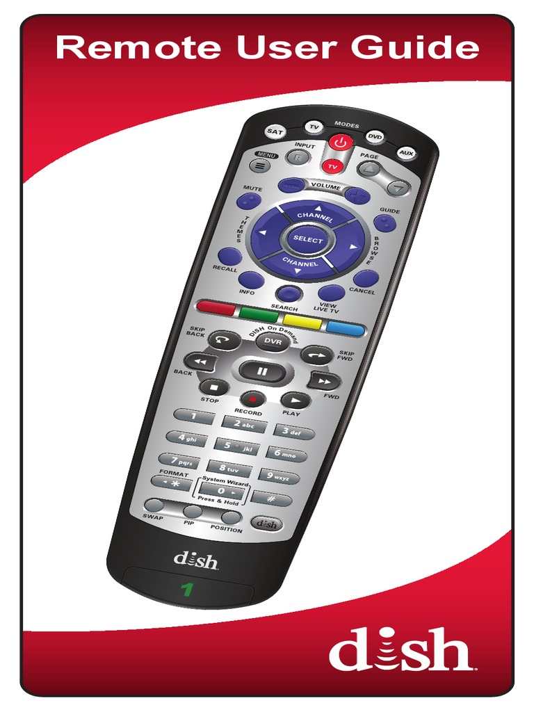 DISH+20 1-21 1+Remote+User+Guide PDF | PDF | Remote Control ...