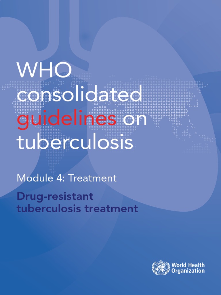 Drug Resistant Tb Treatment Pdf Tuberculosis Public Health