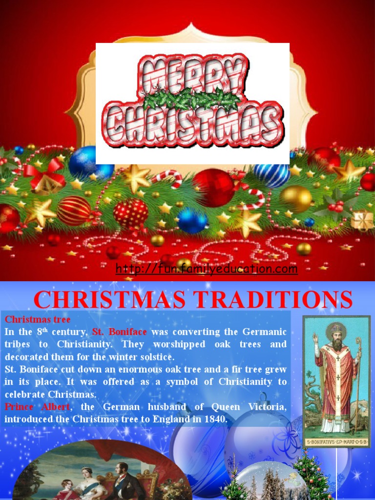 Christmas Traditions Reading Comprehension Exercises - 83940 | PDF ...