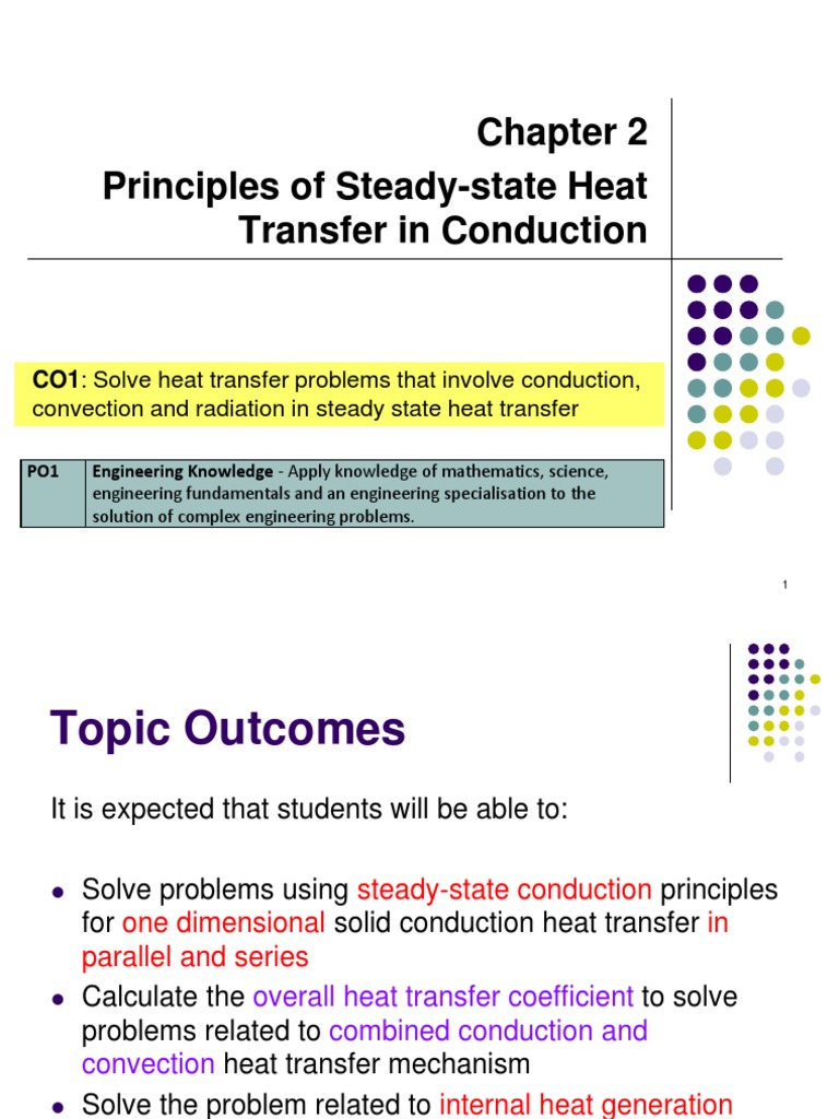 Chapter 2 Conduction | PDF | Thermal Conduction | Thermal Conductivity