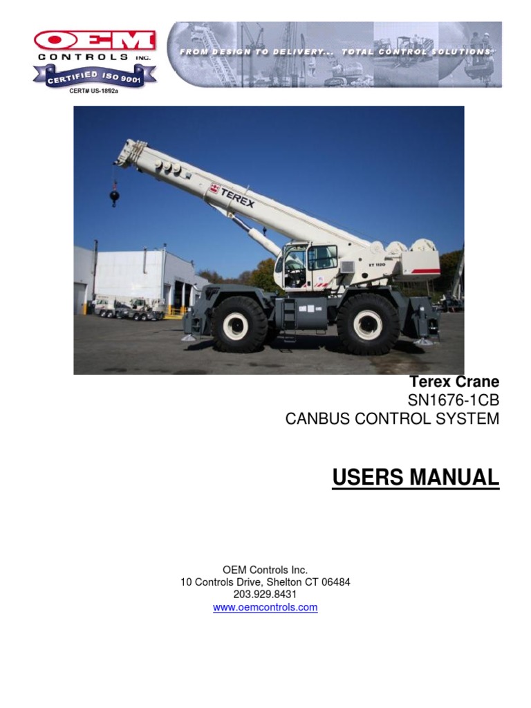 Users Manual: SN1676-1CB Canbus Control System | PDF