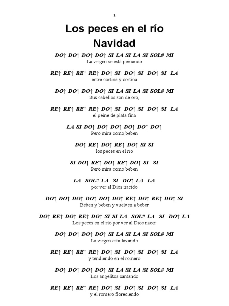 Los Peces en El Río Navidad | PDF