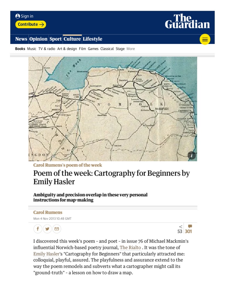 'Cartography For Beginners.' Emily Hasler PDF | PDF | Cartography | The ...